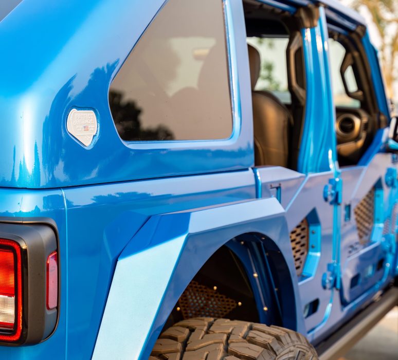 Hydro Blue Jeep Wrangler - MICHIGAN PREMIER AUTO